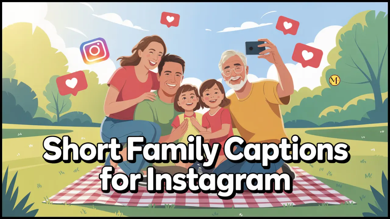 Short Family Captions for Instagram
